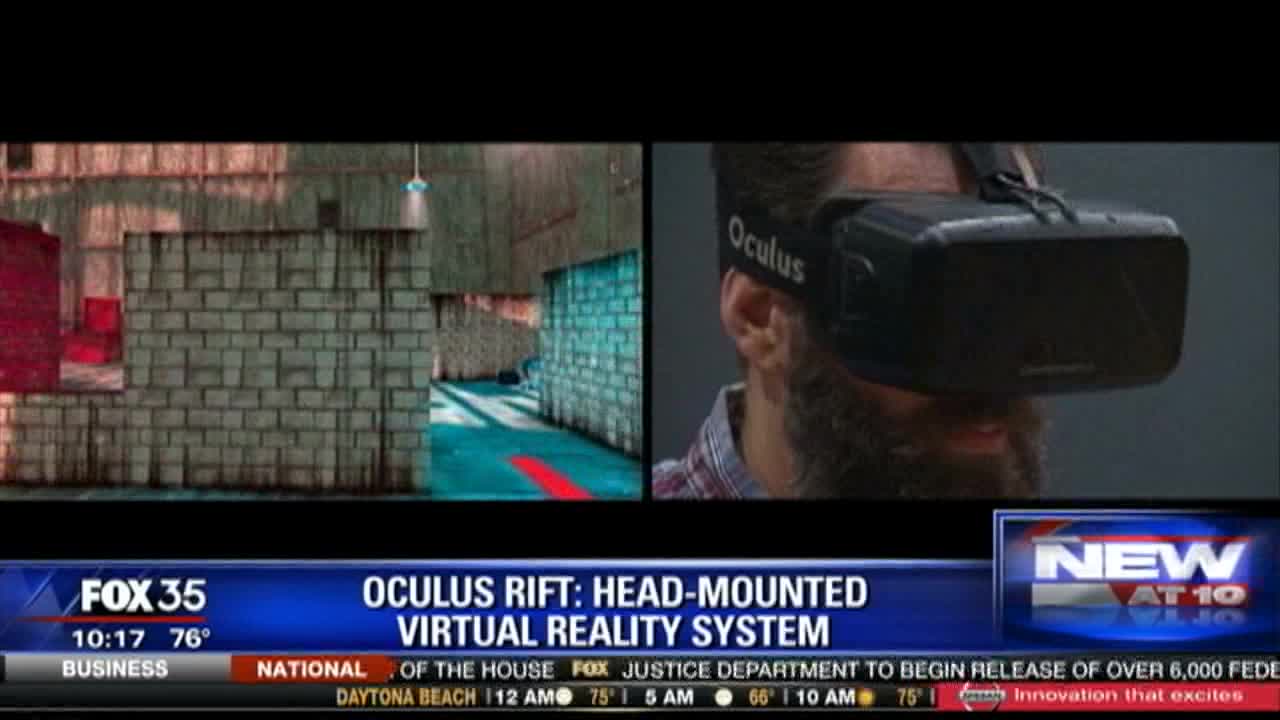 UCF student makes interactive Oculus Rift game | FOX 51 Gainesville