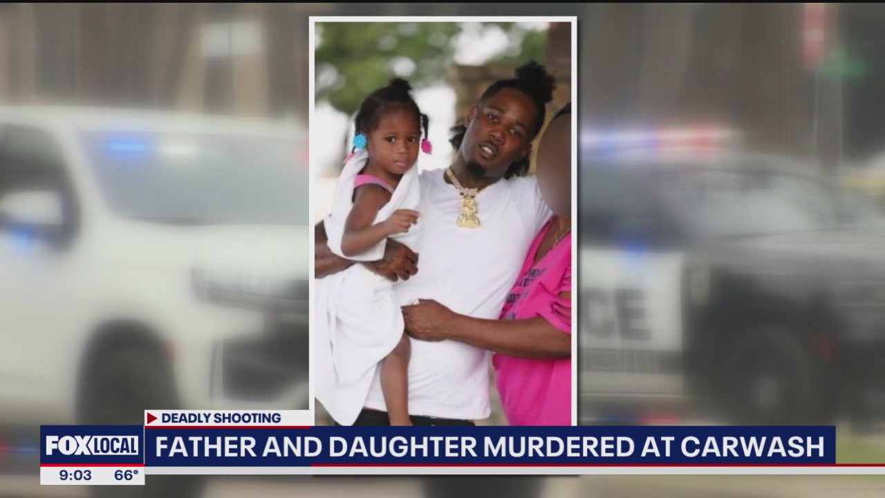 Father, daughter killed in car wash shooting | FOX 4 Dallas-Fort Worth