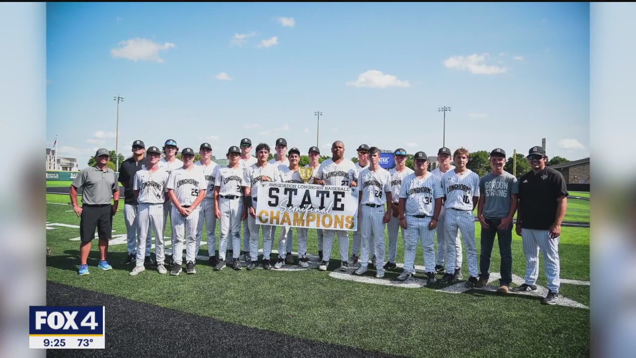 Gordon HS baseball is state bound | FOX 4 Dallas-Fort Worth