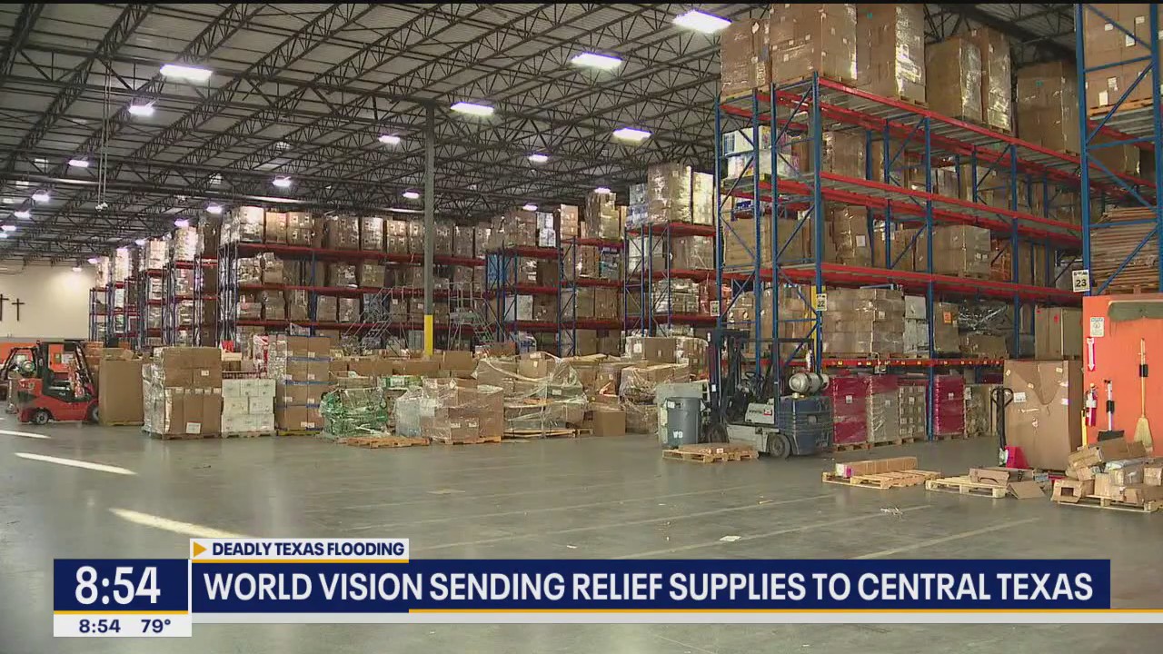 World vision sends relief supplies to Central Texas | FOX 4 Dallas-Fort ...
