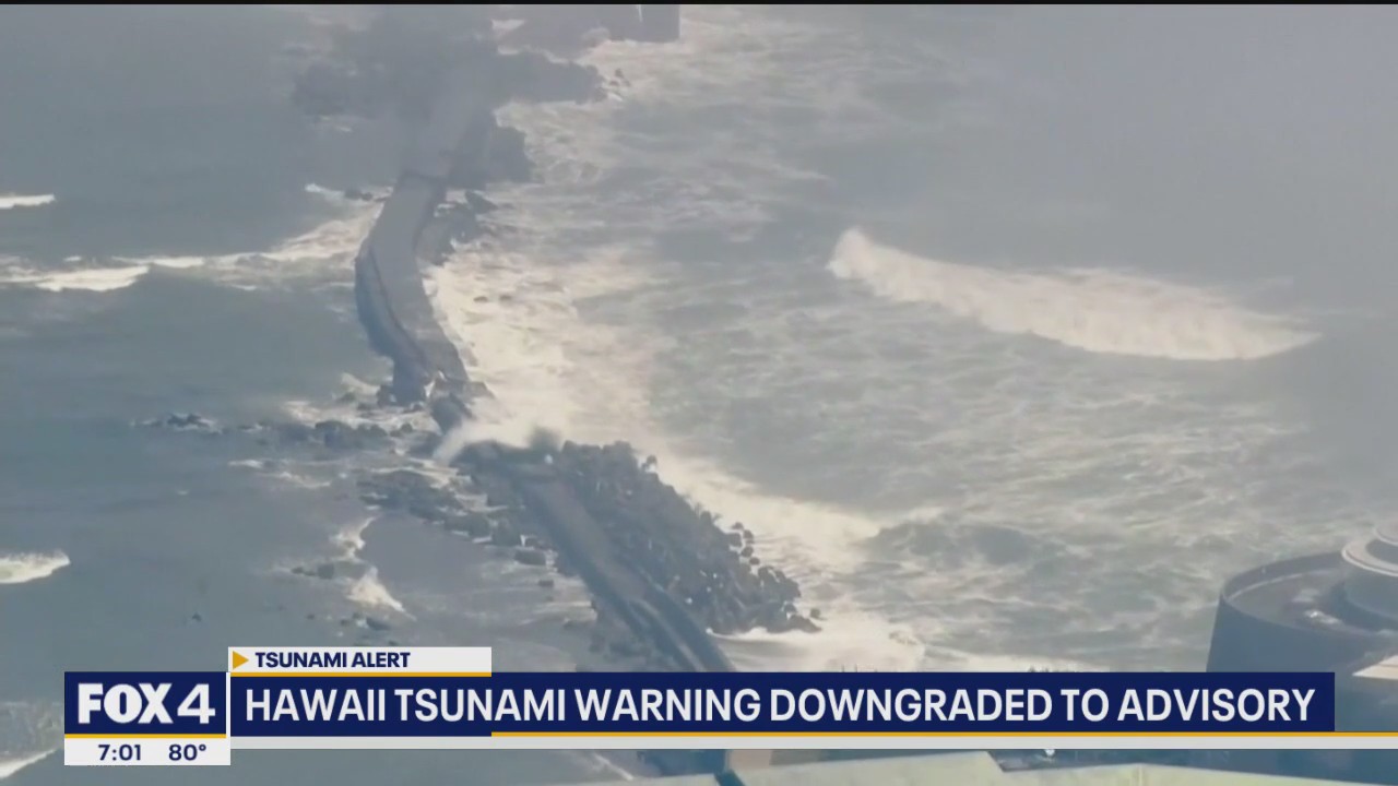 Tsunami Advisory in Hawaii after massive earthquake | FOX 4 Dallas-Fort ...