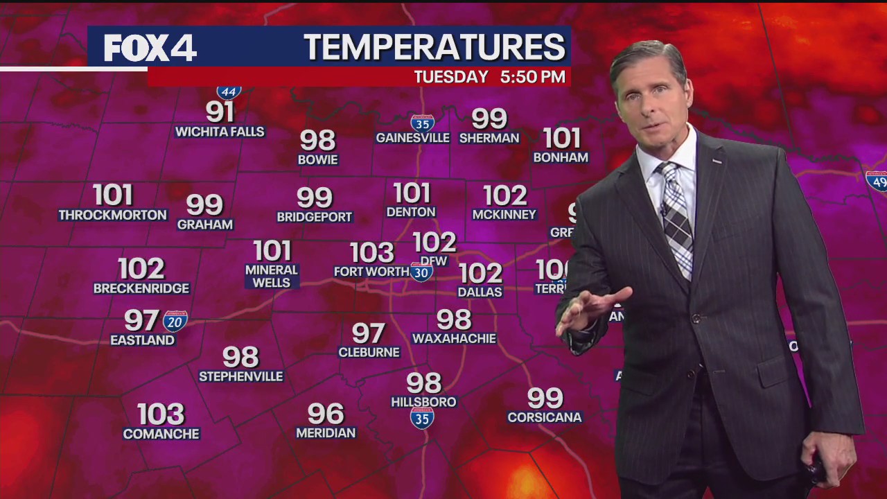 Dallas weather: August 19 evening forecast | FOX 4 Dallas-Fort Worth