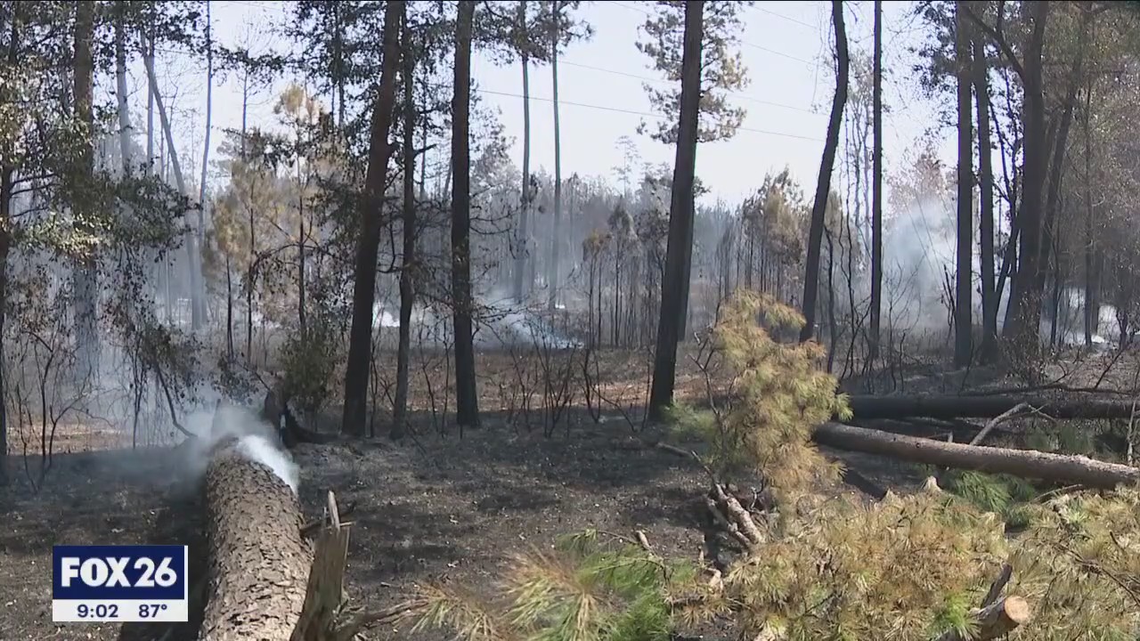 Closer look at Walker County wildfire damage | FOX 26 Houston