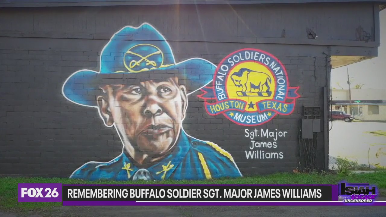 Remembering Buffalo soldier Sgt. Major Williams | FOX 26 Houston