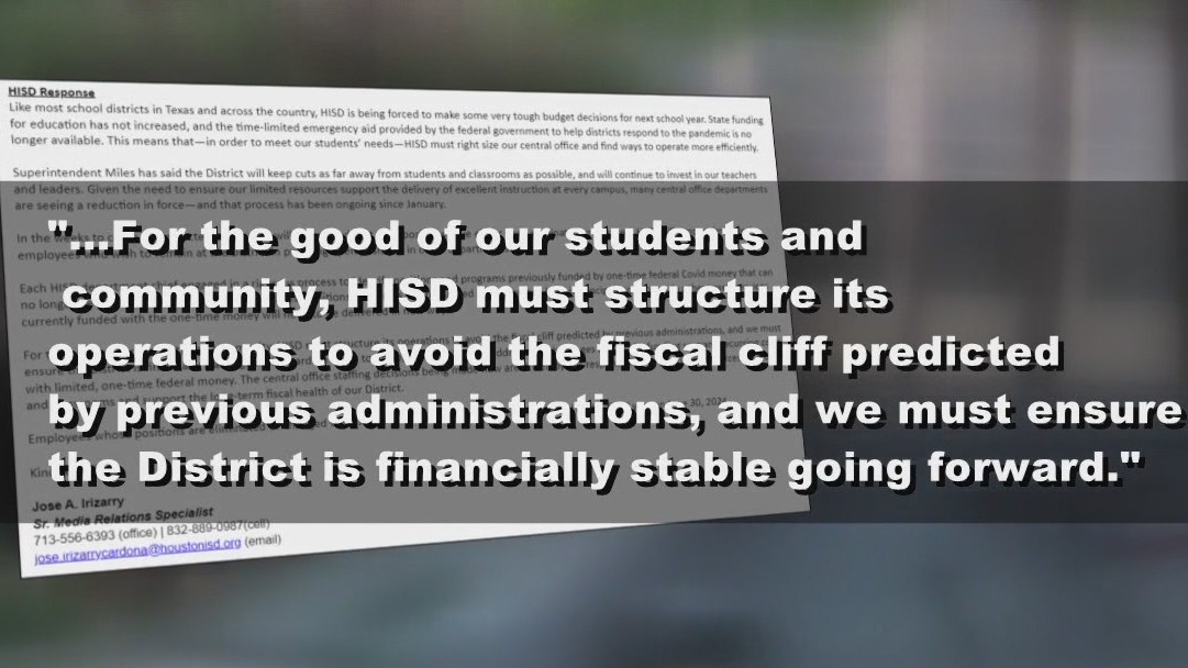 Reactions to HISD saying workers to be laid off | FOX 26 Houston