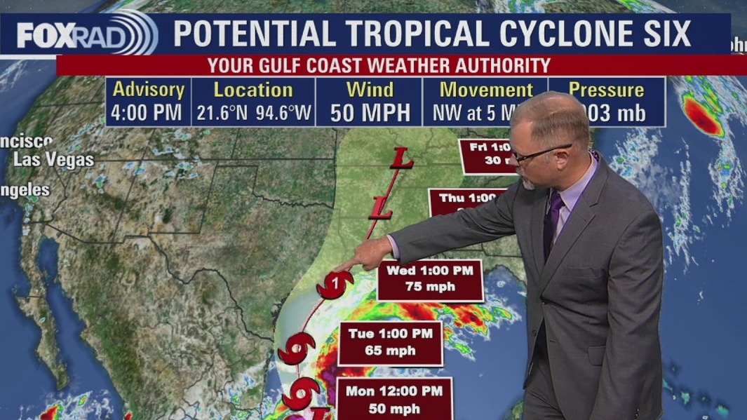 Hurricane Francine threatens Gulf Coast | Tropical update | FOX 26 Houston