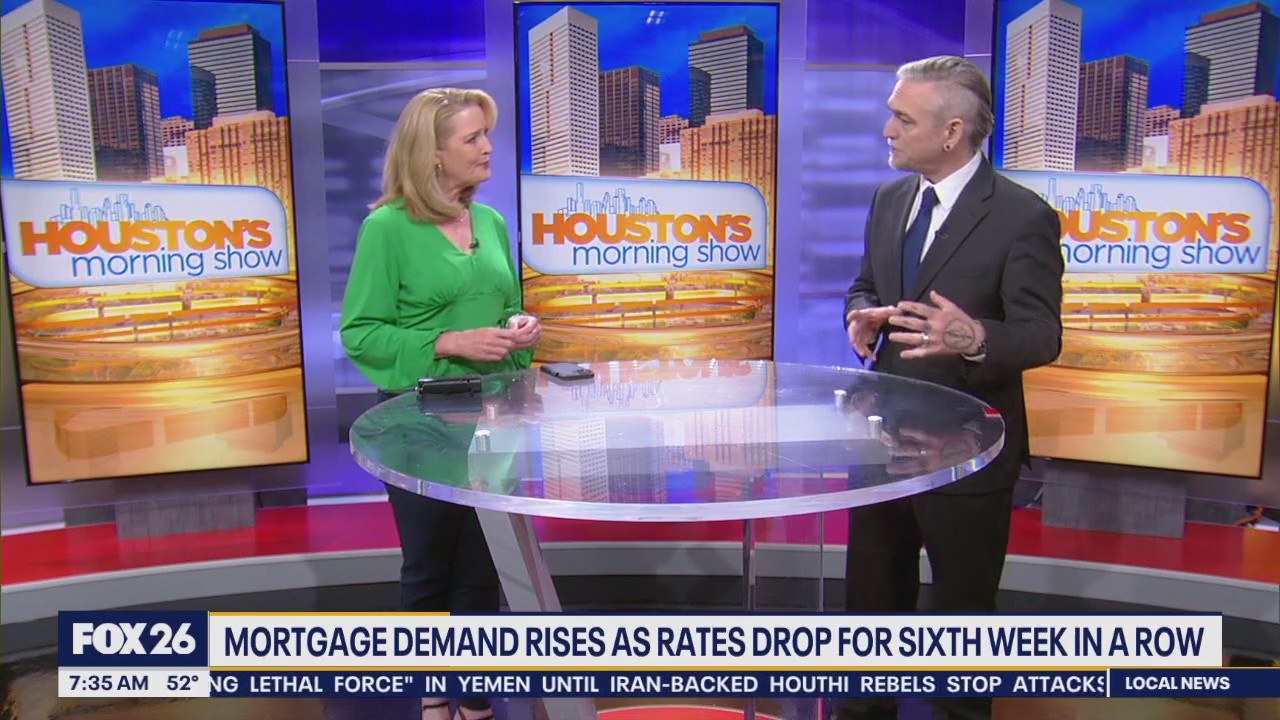 Mortgage demand rises as rates drop | FOX 26 Houston