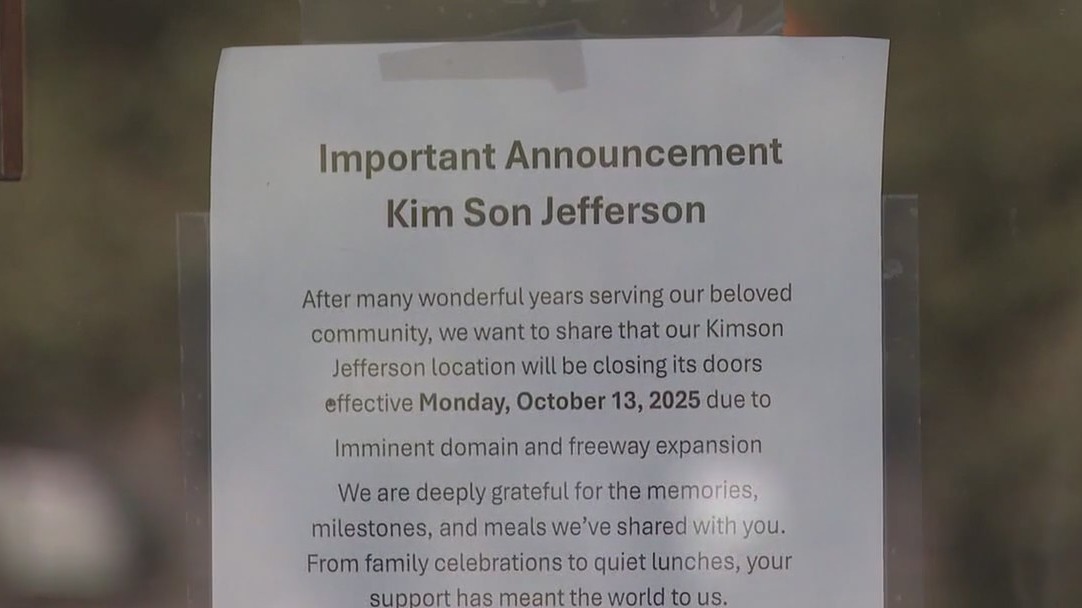 Houston's Kim Son flagship location closing | FOX 26 Houston
