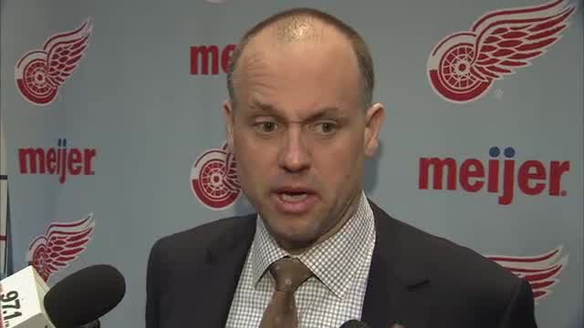 Jeff Blashill, Henrik Zetterberg, Petr Mrazek, Justin Abdelkader ...