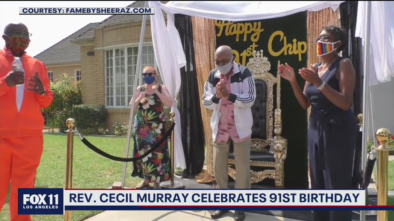 Rev. Cecil Chip Murray celebrates 91st bdy | FOX 11 Los Angeles