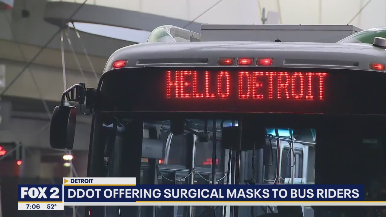 DDOT providing 20,000 surgical masks for riders to slow spread of COVID ...