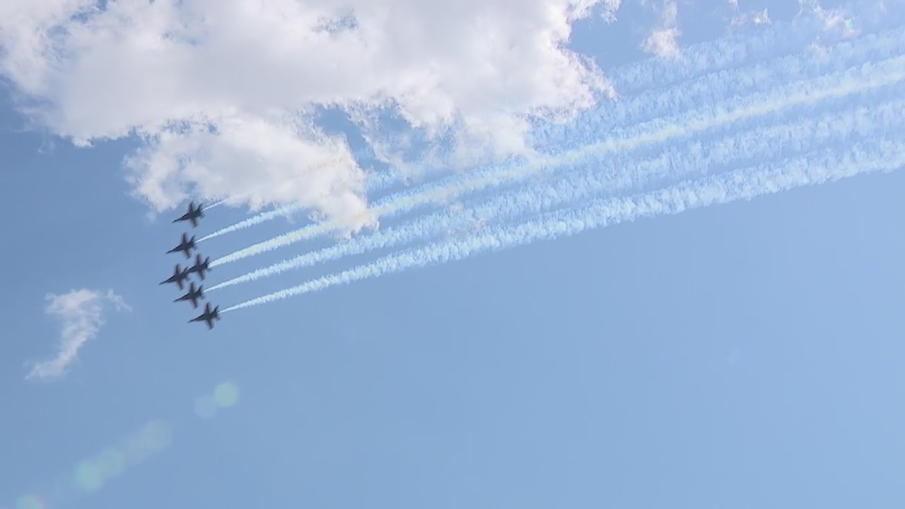 Blue Angels fly over Metro Detroit to honor frontline heroes | FOX 2 ...