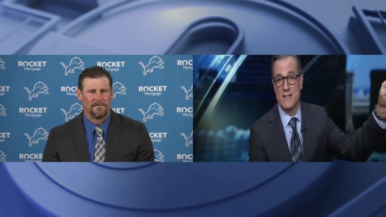WATCH - Dan Miller goes 1-on-1 with new Lions Head Coach Dan Campbell ...