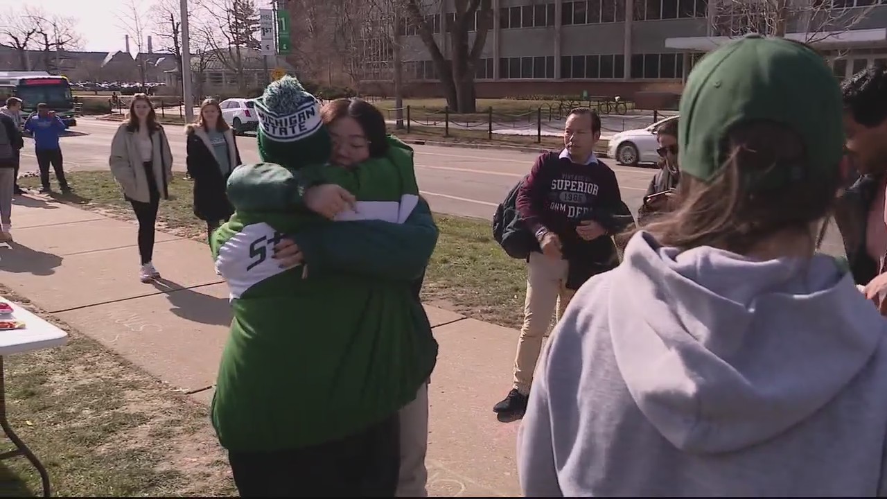 Michigan State students return to classes for 1st time since mass ...