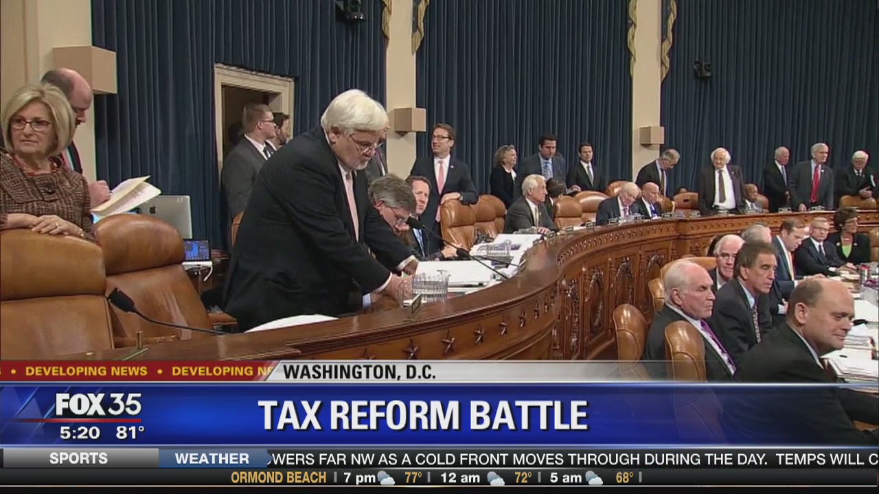 Debate begins over GOP tax reform plan | FOX 35 Orlando