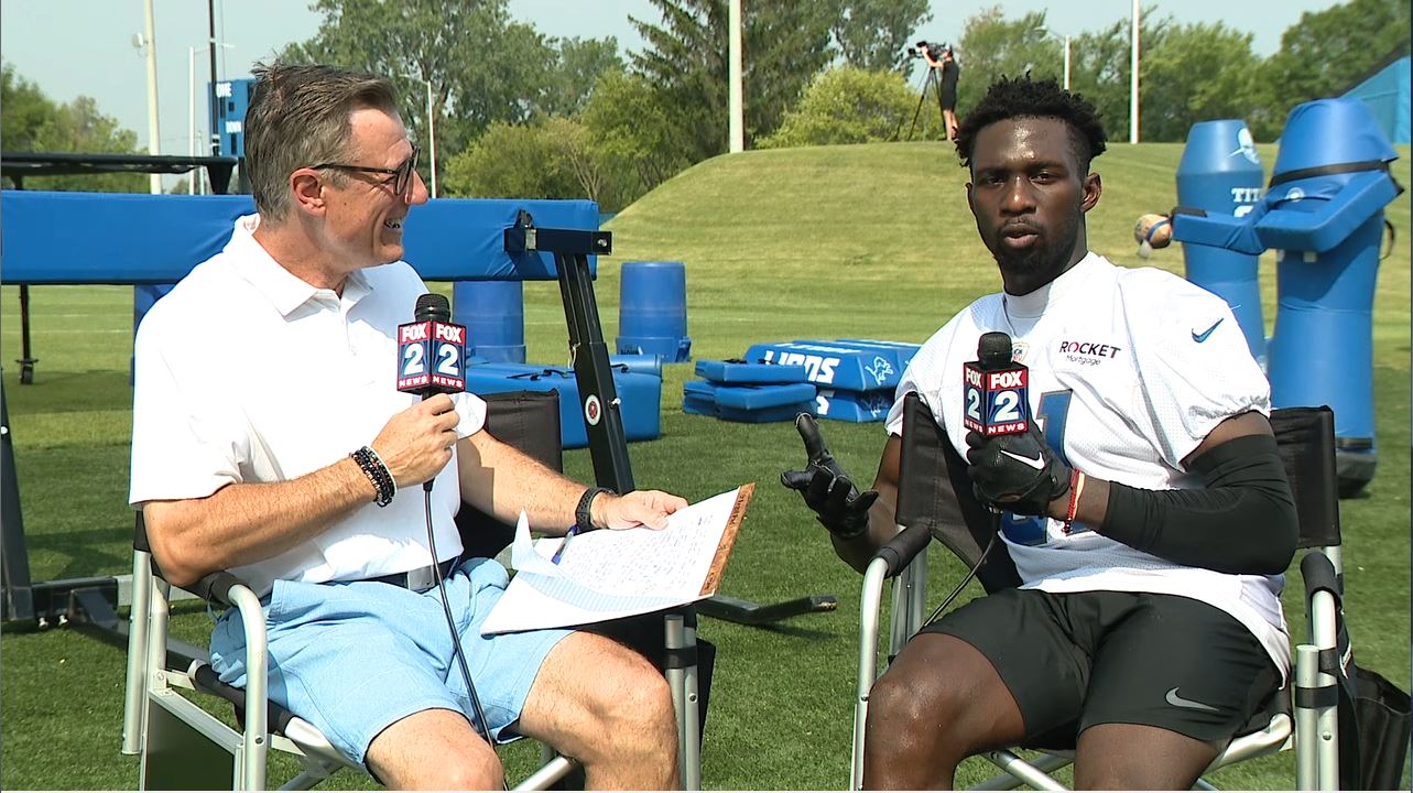 WATCH - Dan Miller sits down with Lions 2nd year safety Kerby Joseph ...