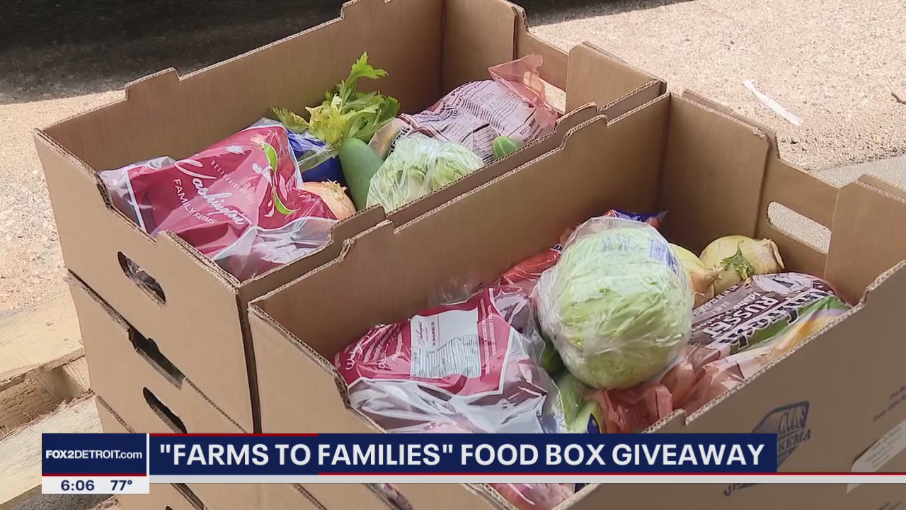Farms to Families food box giveaway in Southfield helps those in need ...