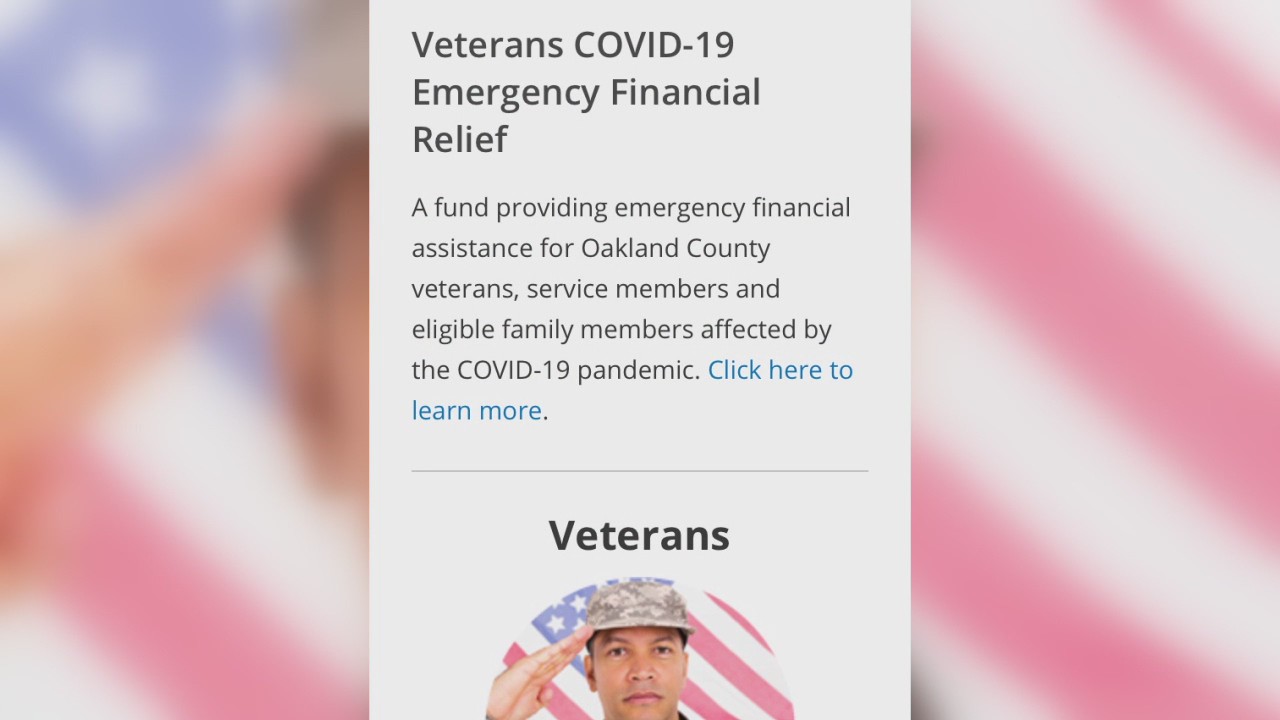 Veterans COVID-19 emergency financial relief available in Oakland ...
