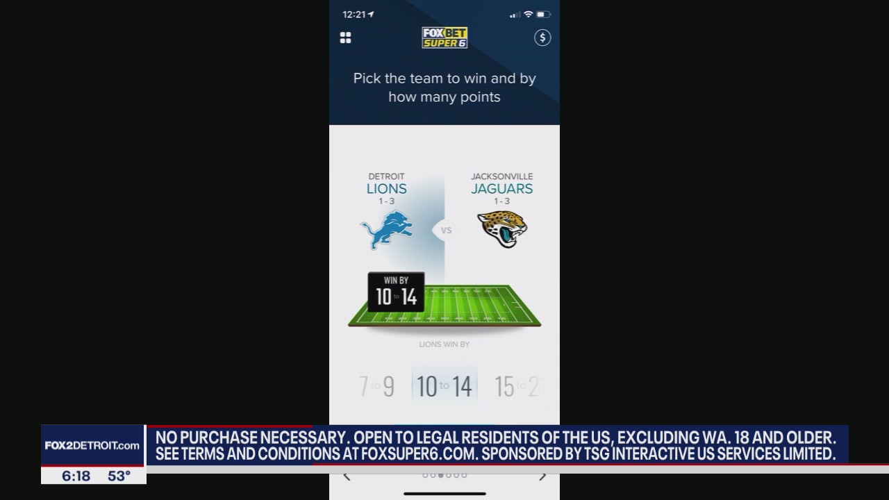 Download the FOX Bet Super Six app for a chance to win $1 million | FOX ...