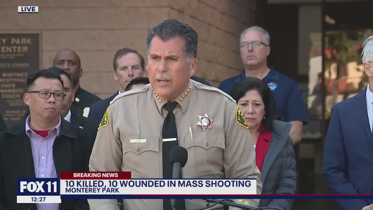 2ND PRESS CONFERENCE: LASD update on Monterey Park mass shooting ...