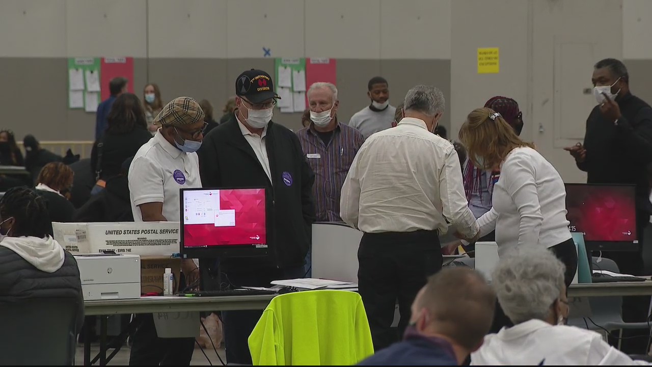 Absentee counting complete in Detroit after successful election night ...