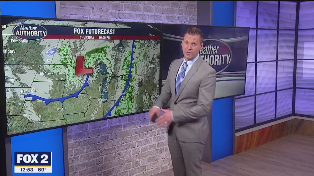 Rain arrives today thanks to cold front #1 | FOX 2 Detroit