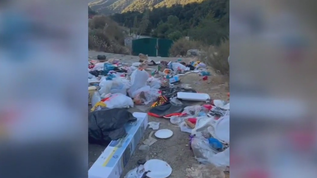 Local canyon filled with trash | FOX 11 Los Angeles