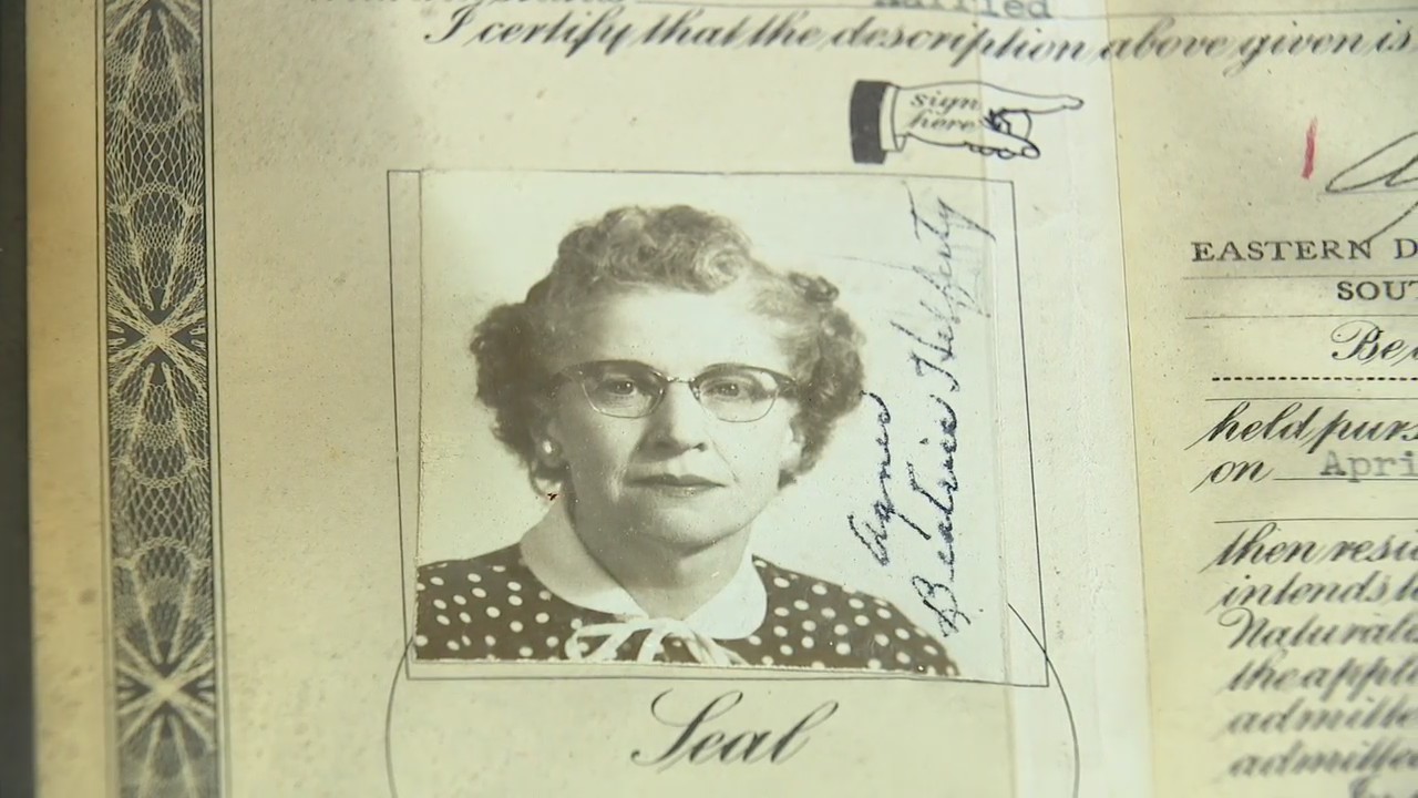 Vintage US passport found inside Detroit home, given to family | FOX 2 ...