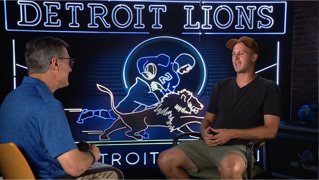 WATCH - Dan Miller sits down with Lions quarterback Jared Goff to talk ...