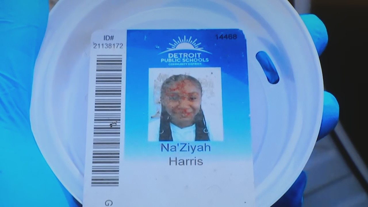 Witness describes finding Na'Ziyah Harris school ID | FOX 2 Detroit