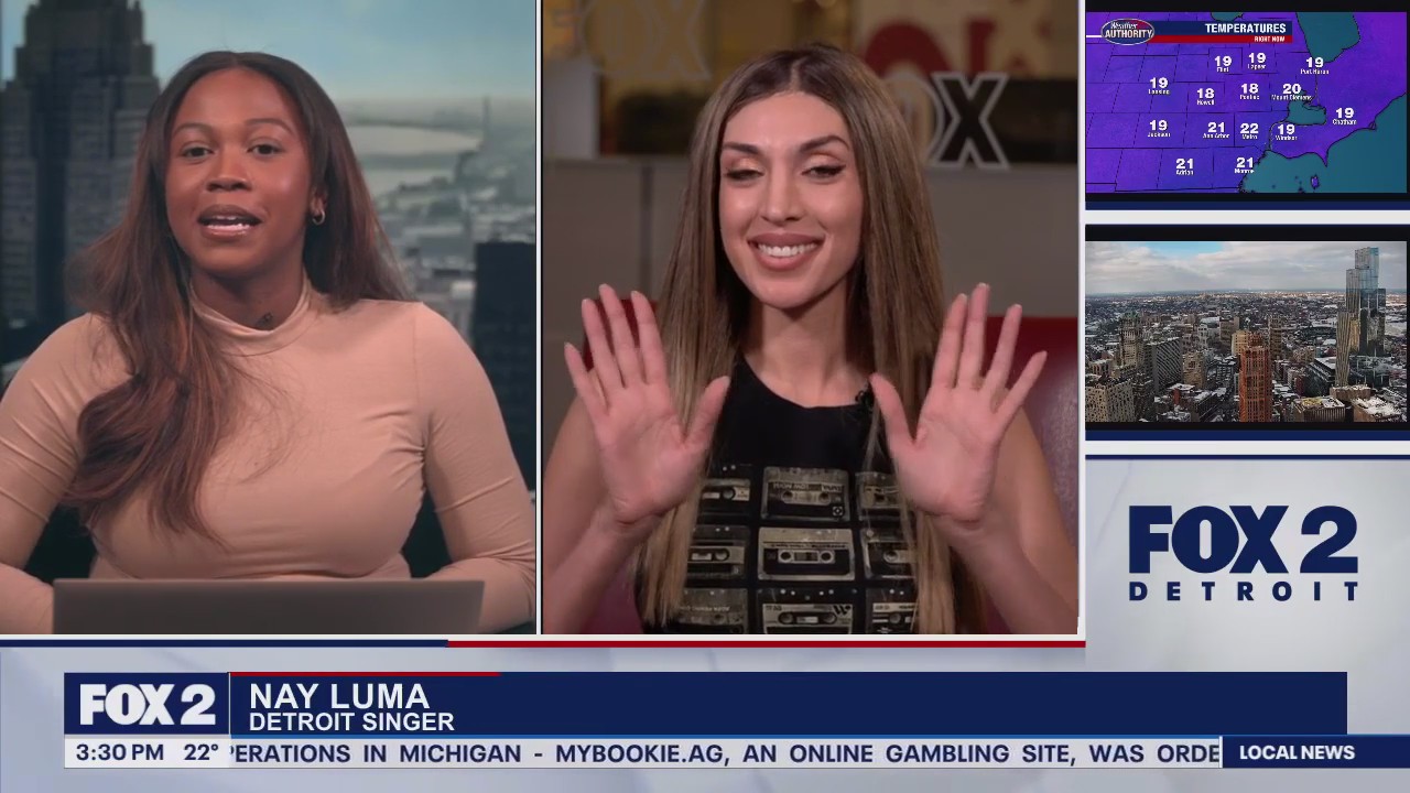 Nay Luma visits Fox 2 Detroit Live | FOX 2 Detroit
