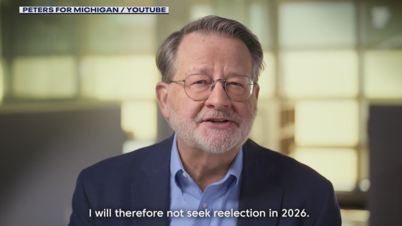 Michigan Senator Gary Peters won't seek reelection in 2026 | FOX 2 Detroit
