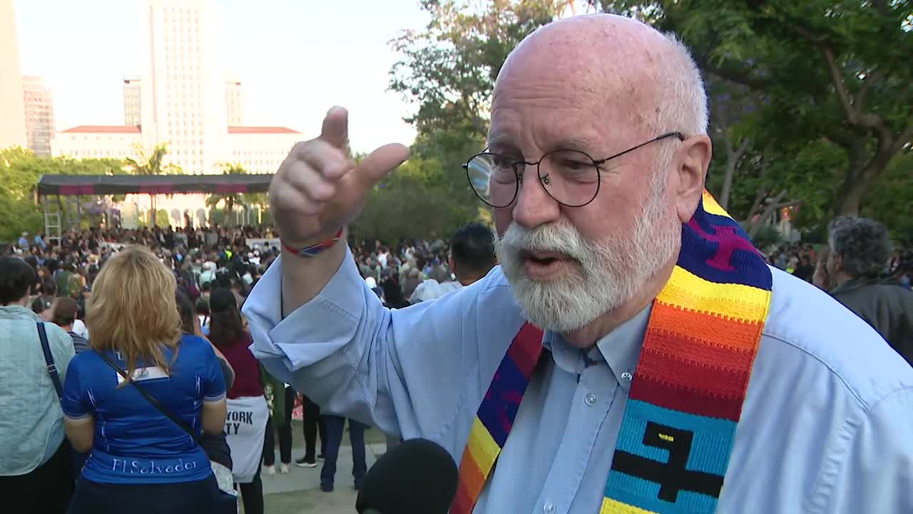Father Greg Boyle calls for peace in LA | FOX 11 Los Angeles