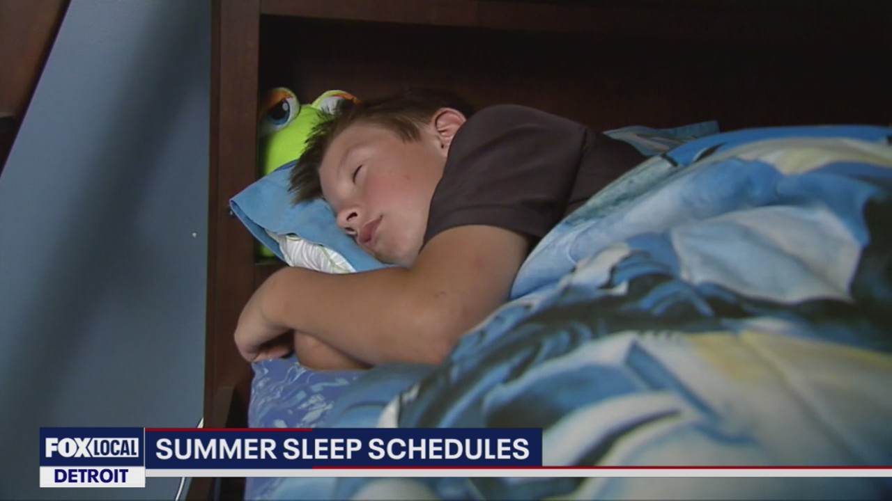 Expert explains how to manage your kids' summer sleep schedules | FOX 2 ...