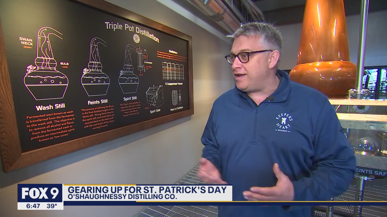 Saint Patrick's Day with Brian Nation of O'Shaughnessy Distilling Co ...
