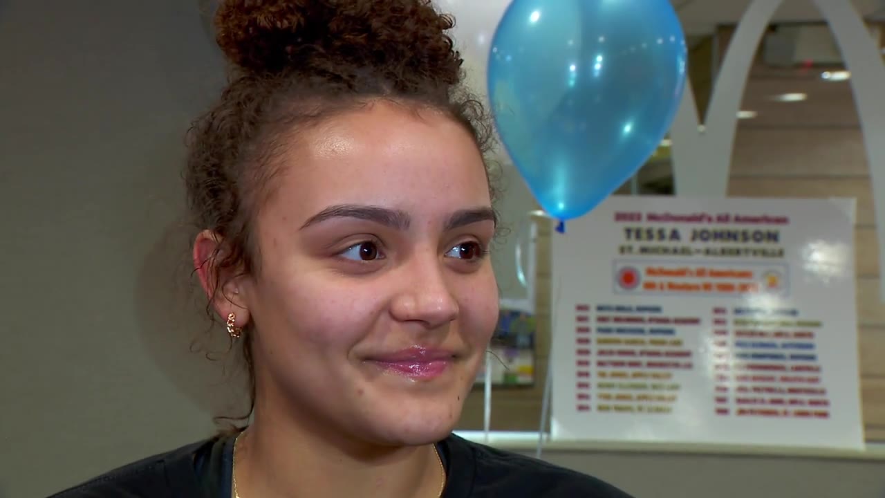 STMA basketball star Tessa Johnson named McDonald's All American | FOX ...