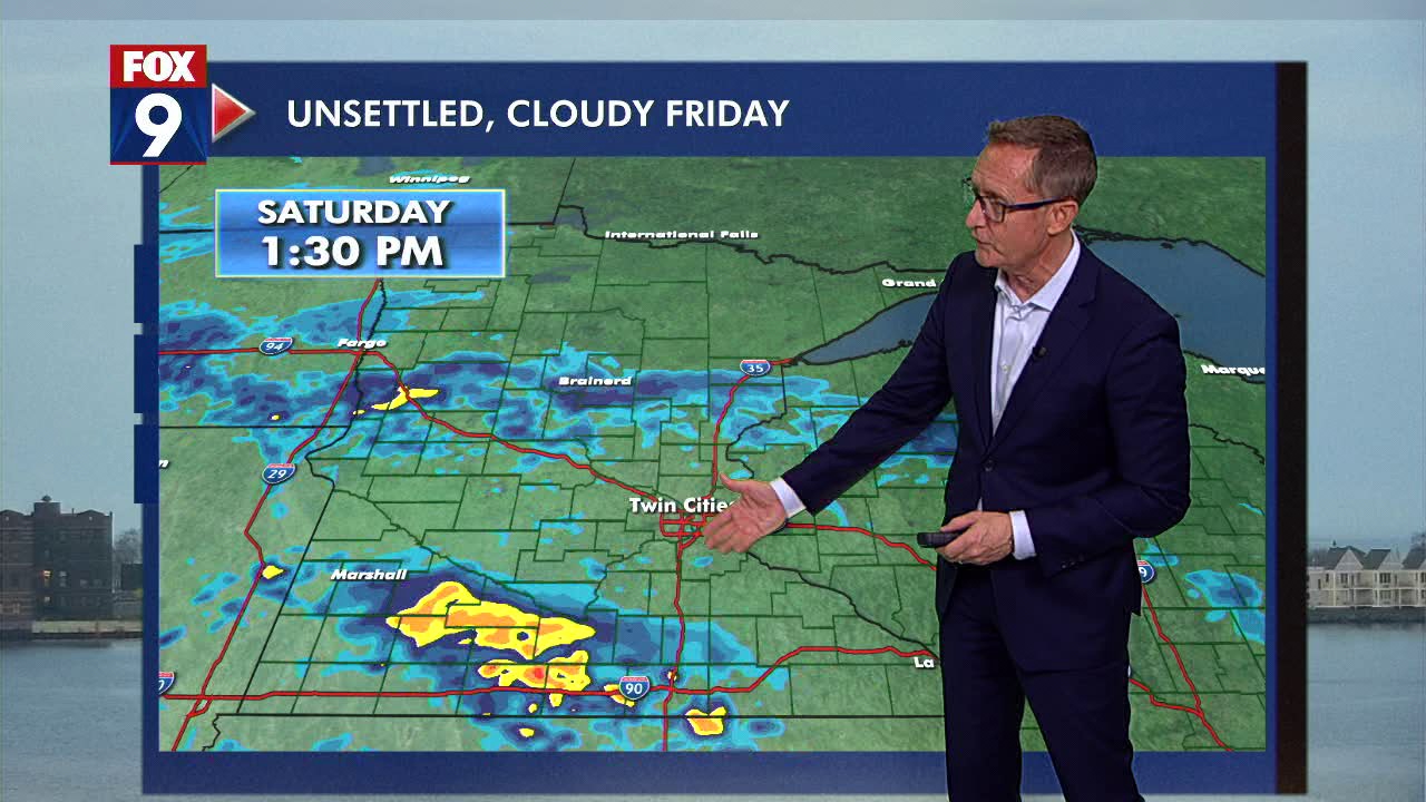 Minnesota weather: Wet start to weekend | FOX 9 Minneapolis-St. Paul