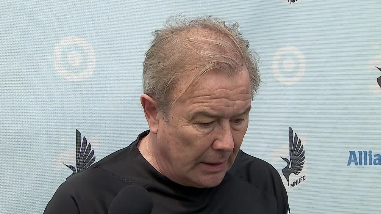 Loons coach Adrian Heath talks Emanuel Reynoso | FOX 9 Minneapolis-St. Paul