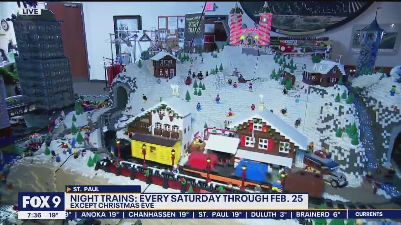 Magical ?Night Trains? event returns to St. Paul museum | FOX 9 ...