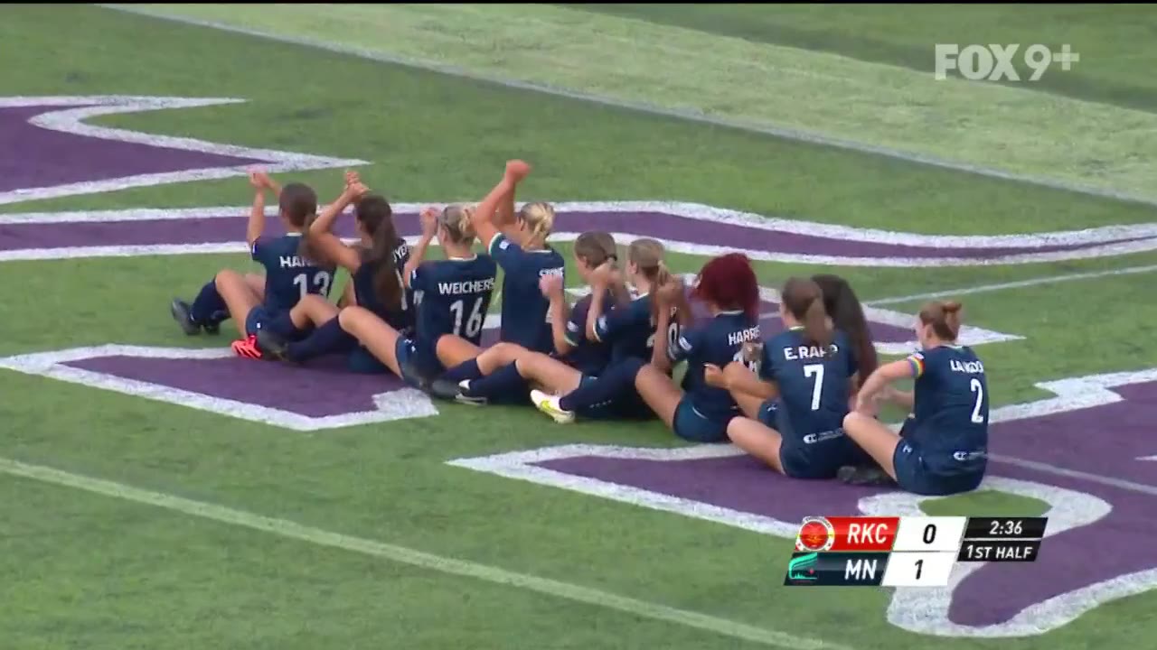 Aurora: Maya Hansen scores for 1-0 lead over RKC | FOX 9 Minneapolis-St ...