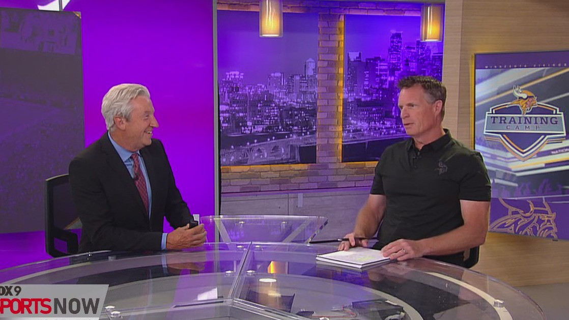 Talking Vikings Training Camp with Pete Bercich | FOX 9 Minneapolis-St ...