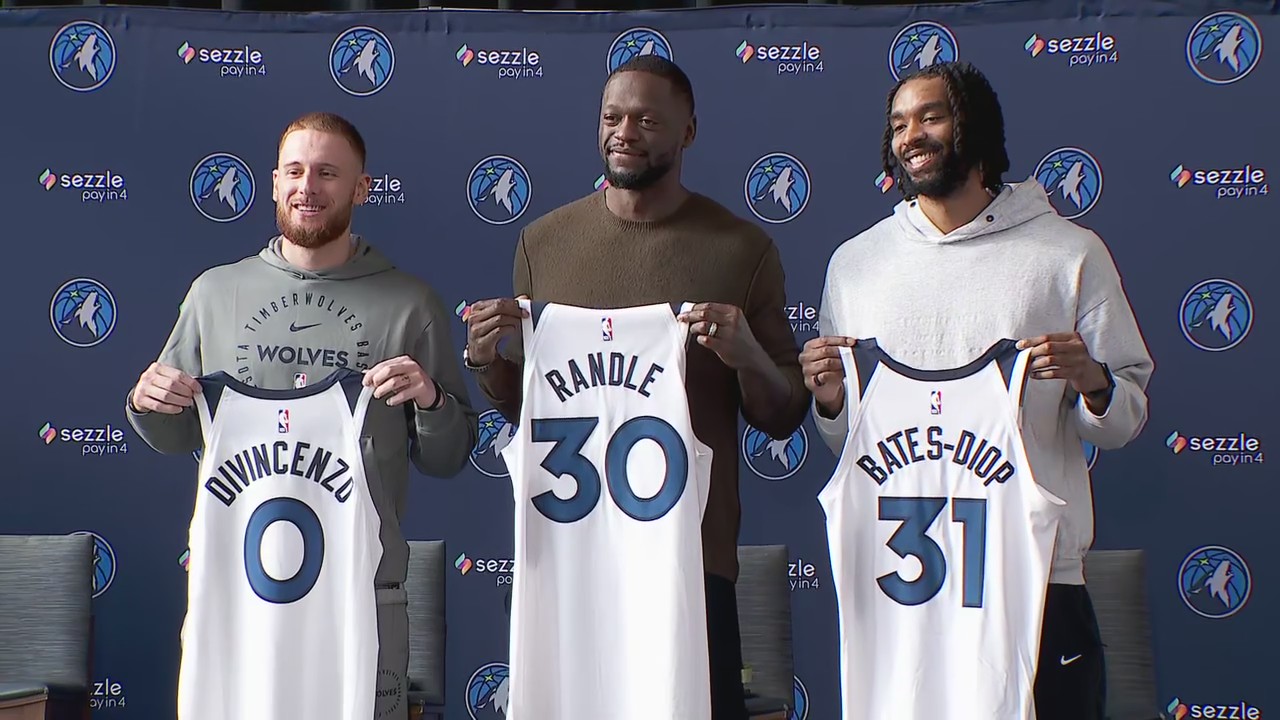 Timberwolves new player press conference [RAW] | FOX 9 Minneapolis-St. Paul