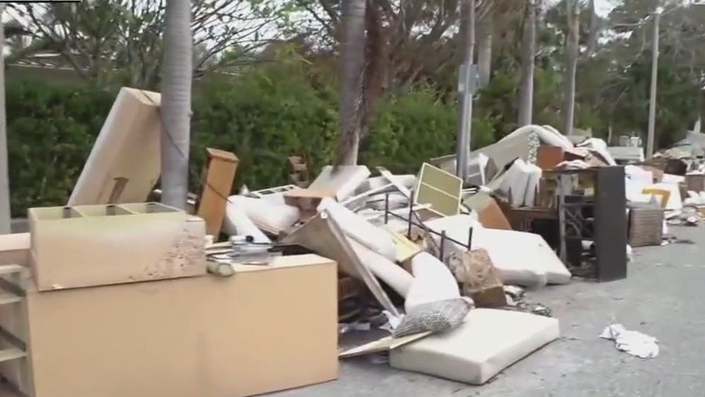 Hurricane Milton: Debris still piled up from Helene | FOX 9 Minneapolis ...