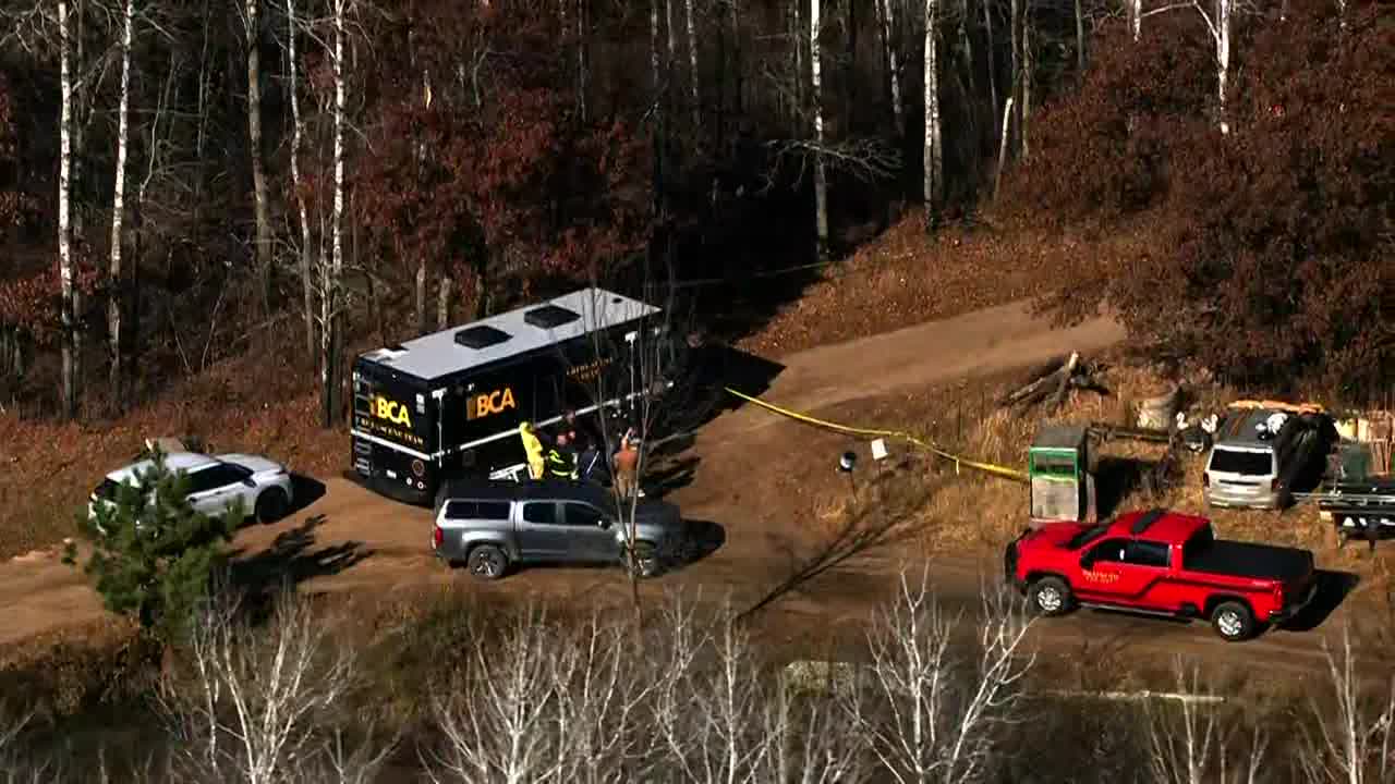 Crow Wing County Amber Alert: Aerials from the scene | FOX 9 ...