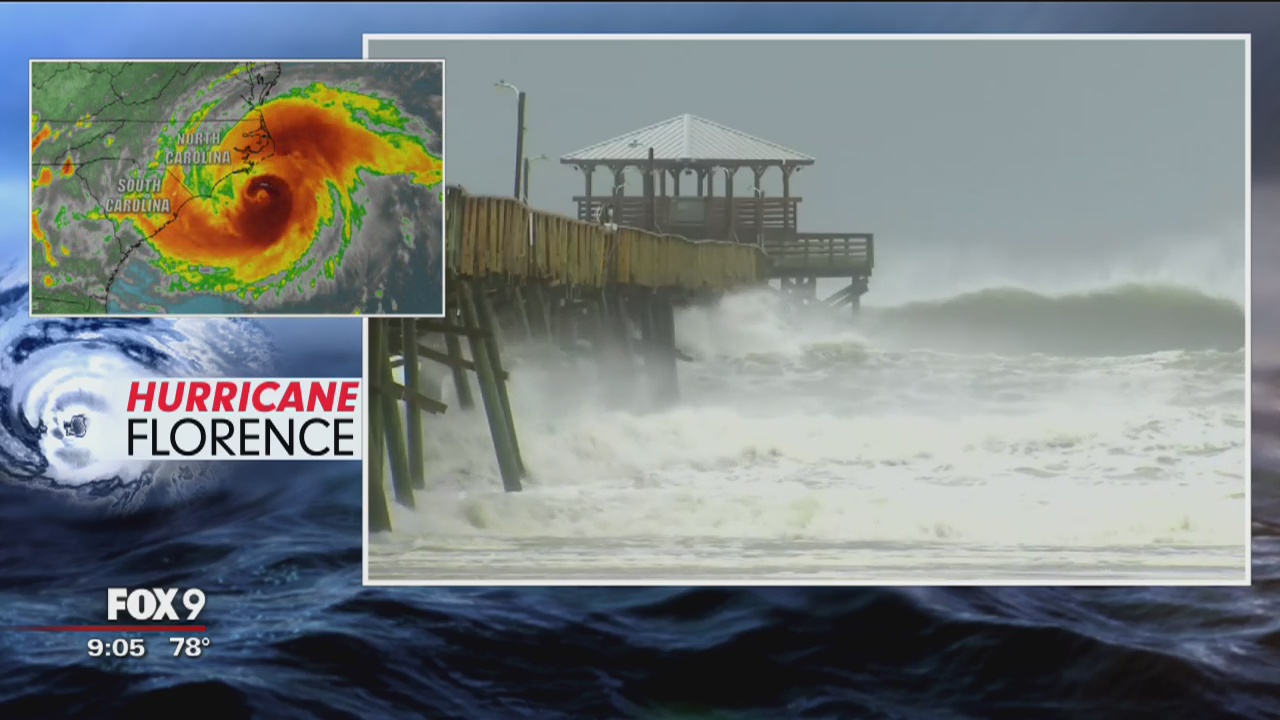 Hurricane Florence forces southeast communities to take action | FOX 9 ...