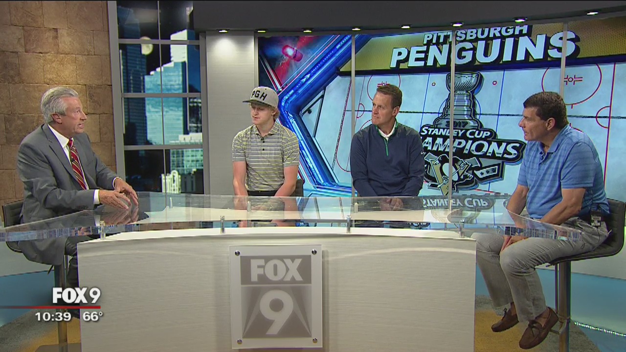 Jake and Mike Guentzel talk Stanley Cup, Father's day | FOX 9 ...