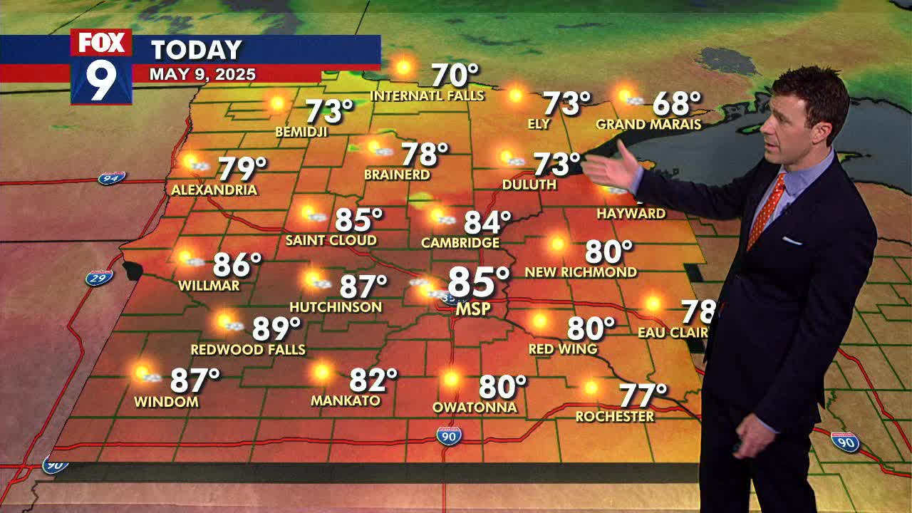 MN weather: Friday forecast update | FOX 9 Minneapolis-St. Paul