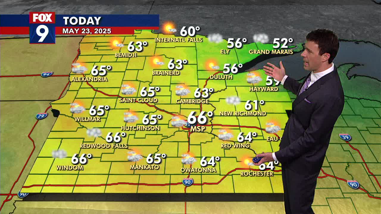 MN weather: Friday forecast update | FOX 9 Minneapolis-St. Paul