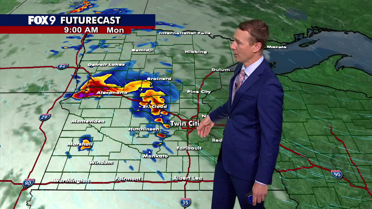 MN weather: Off-and-on storms the next few days | FOX 9 Minneapolis-St ...
