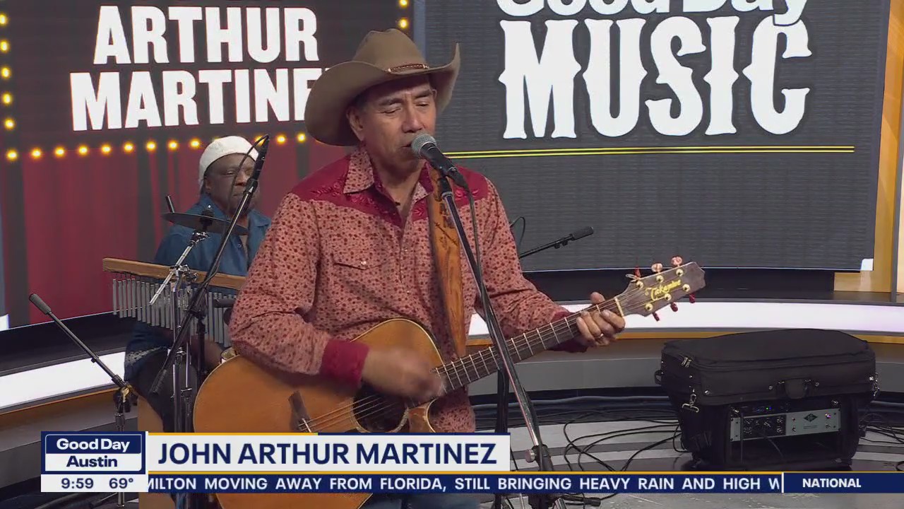 John Arthur Martinez performs in FOX 7 Studios | FOX 7 Austin